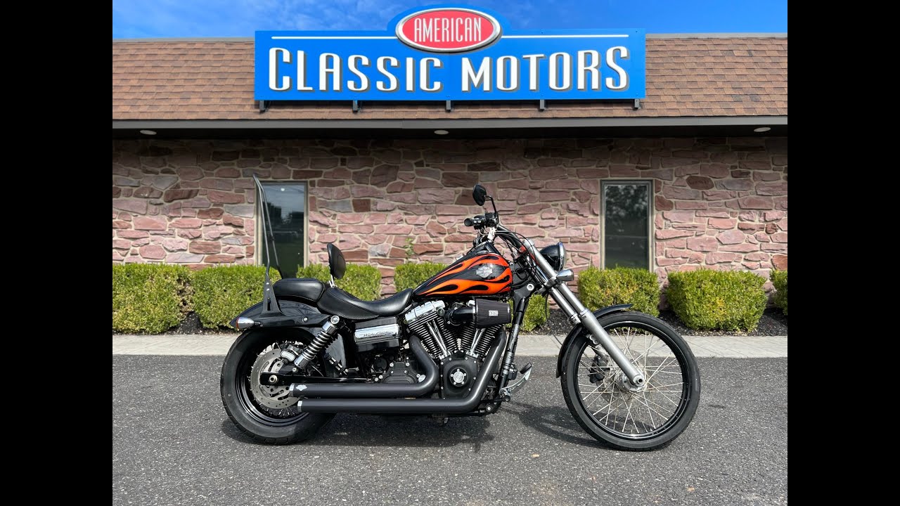 2011 Harley-Davidson FXDWG Dyna Wide Glide Only 15k Miles w/ Extras ...