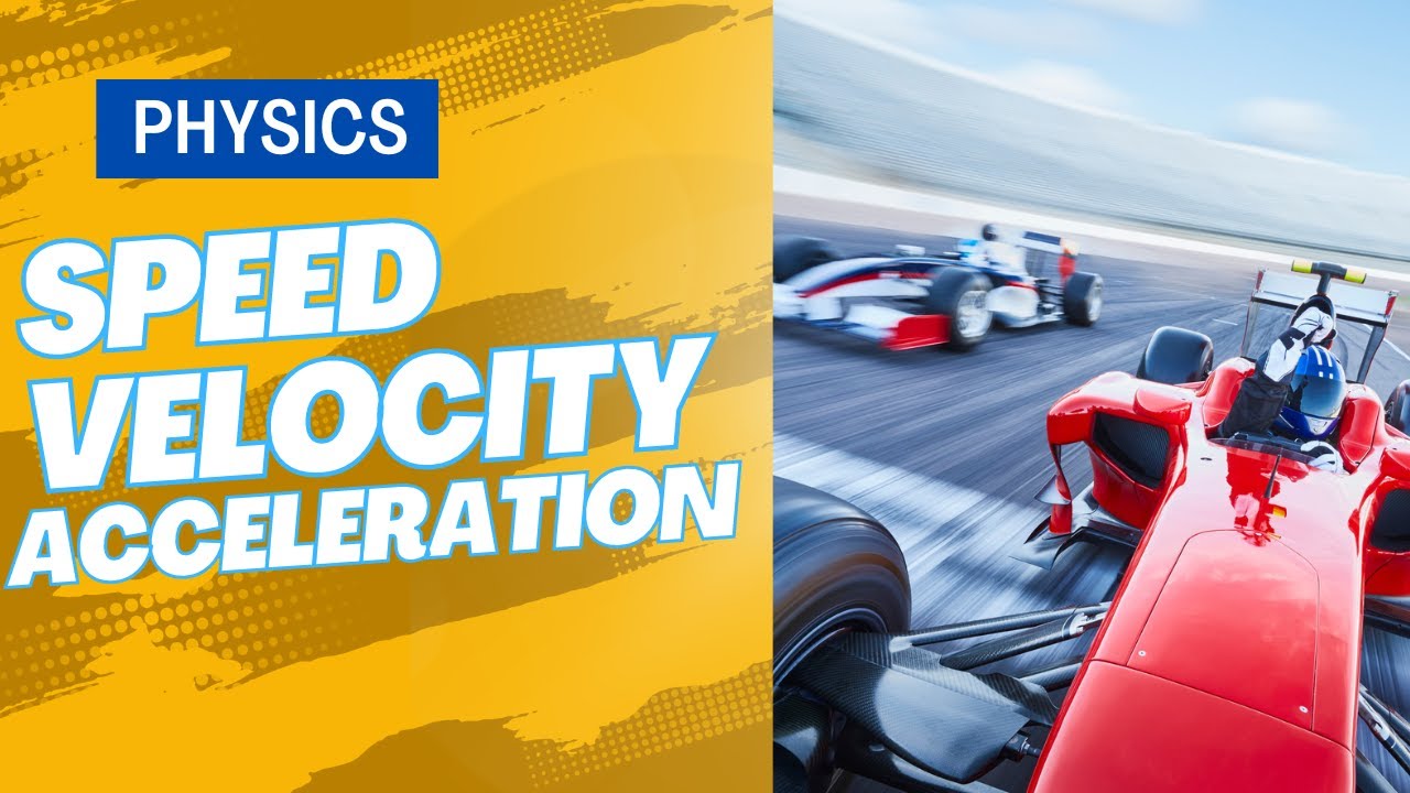 What is Speed, Velocity & Acceleration? | Physics - YouTube
