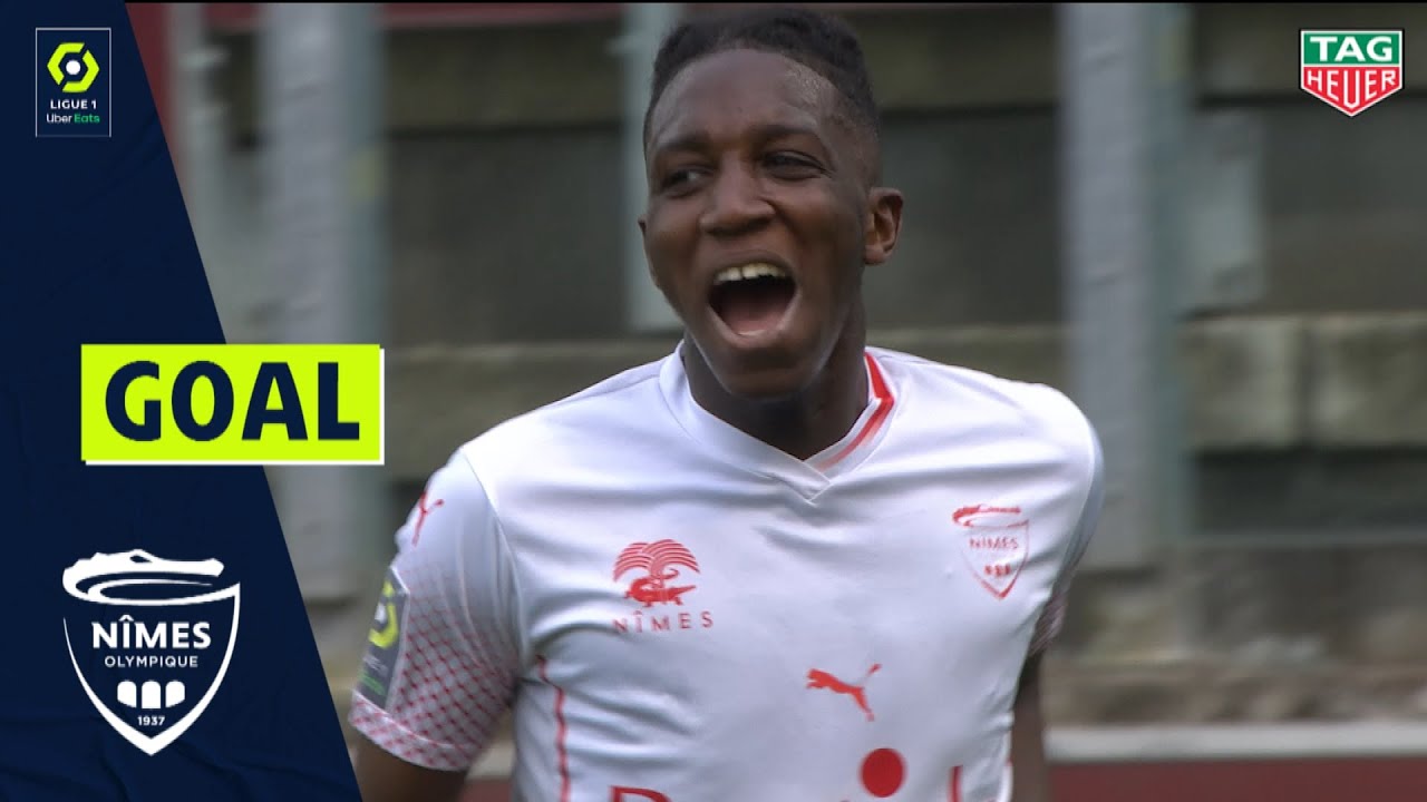 Goal Lamine FOMBA (61' - NÎMES OLYMPIQUE) FC METZ - NÎMES OLYMPIQUE (0 ...
