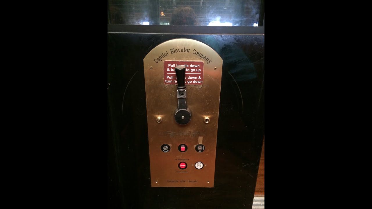 Capitol Manually Operated Hydraulic Elevator - Spaghetti Factory ...