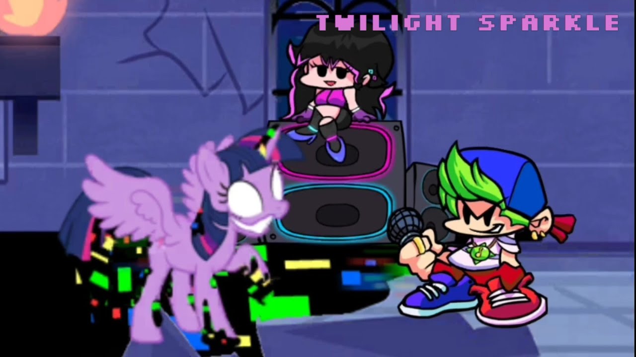 Twilight Sparkle Fnf - fnf music battle - YouTube