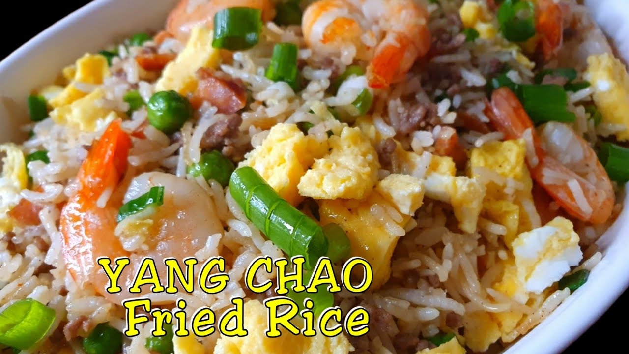 DIY Filipino Style Yang Chow Fried Rice~Restaurant Style - YouTube