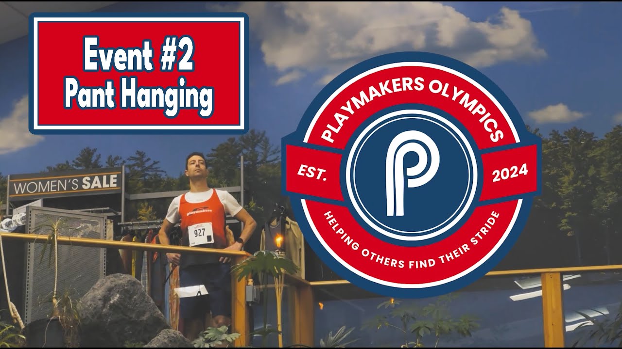 Playmakers Olympics Event #2 Pant Hanging - YouTube