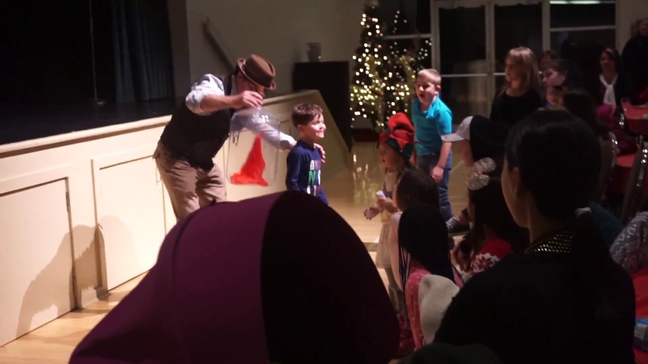 Father and son magic act - YouTube