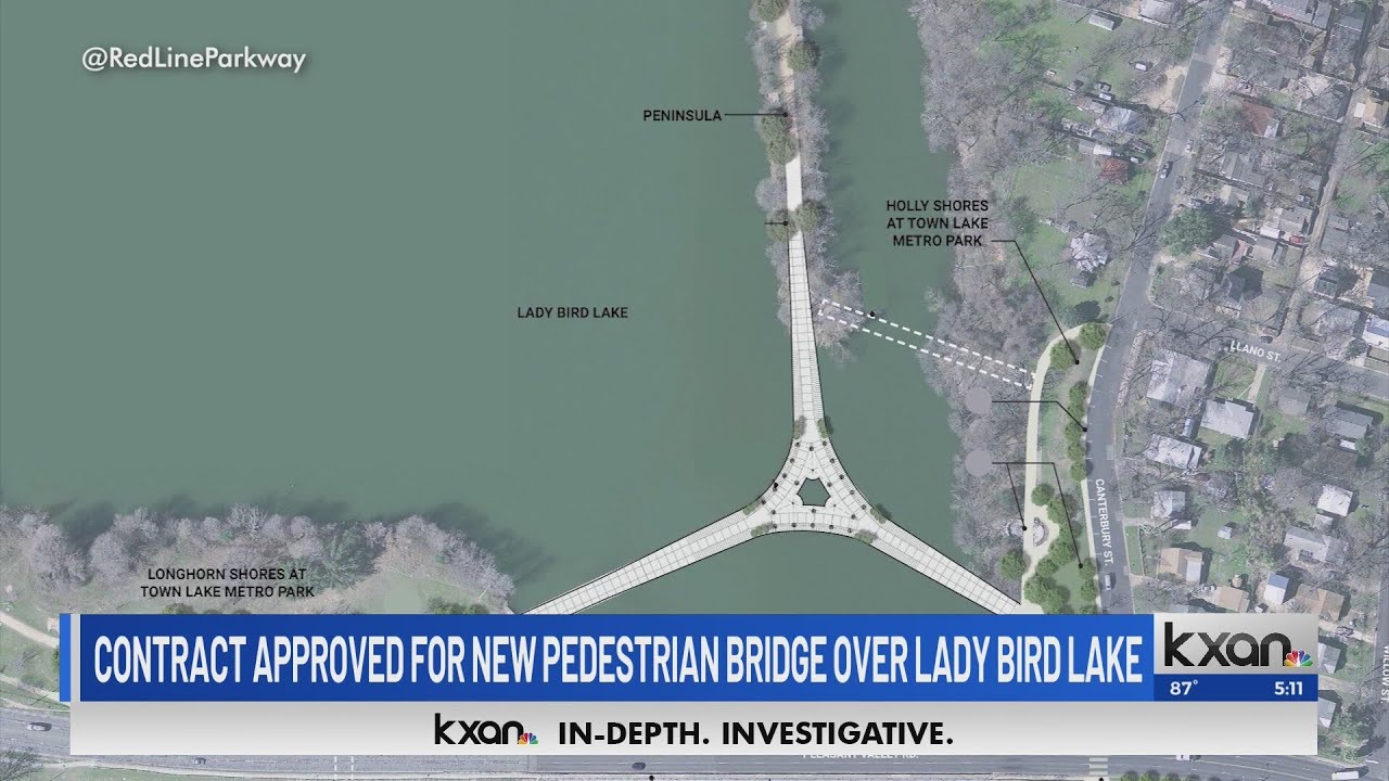 Austin OKs nearly $23M contract to build new bridge over Lady Bird Lake ...