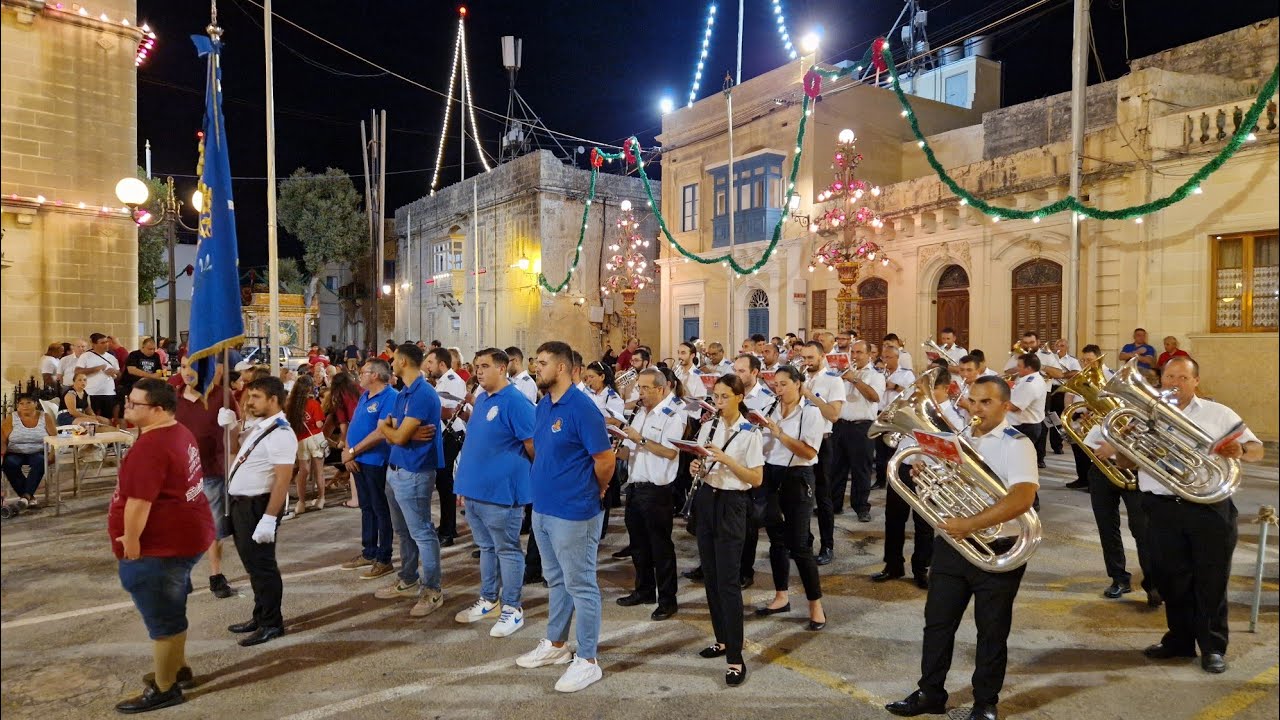 Is-Soċjetà Filarmonika Santa Marija Mosta fil Festa ta' San Pawl f' Hal ...