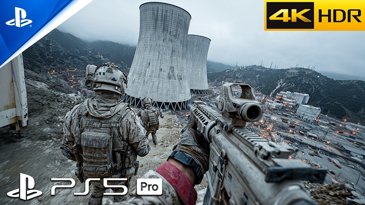 NUCLEAR POWER PLANT RAID (PS5 Pro) Immersive ULTRA Realistic Graphics ...