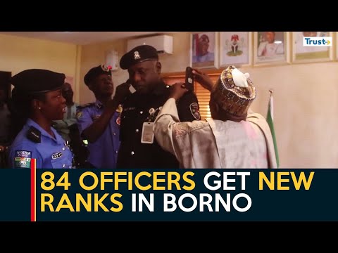 Police Promotion: 84 officers Get New Ranks In Borno - YouTube