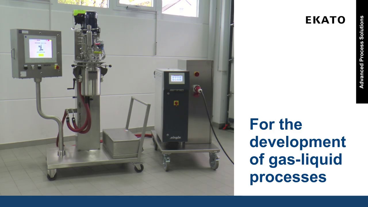 EKATO ELA 5 Laboratory Reactor - easy set-up and installation - YouTube