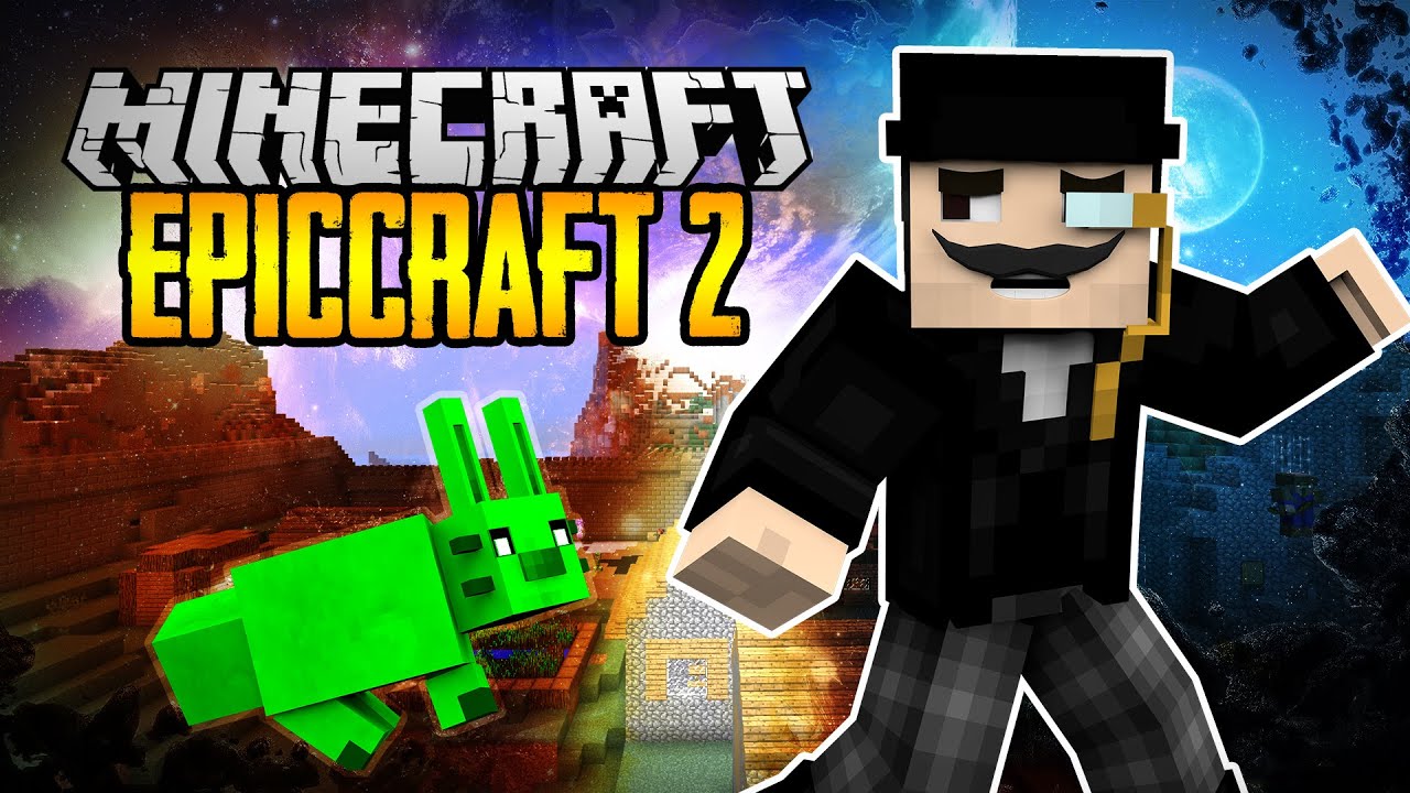 Minecraft: GREEN BUNNY - EPiCCRAFT 2 Alpha - Mods / Modpack - YouTube
