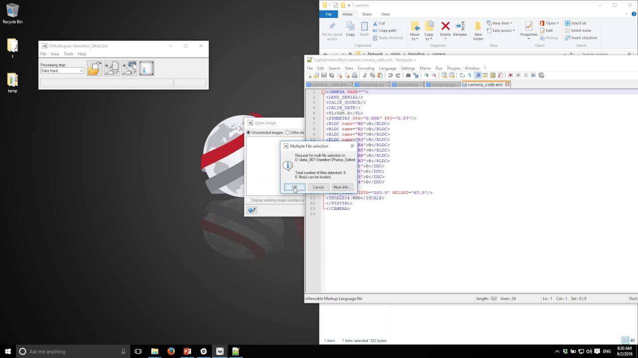 2. OrthoEngine Setup and Generation of Orthos - YouTube