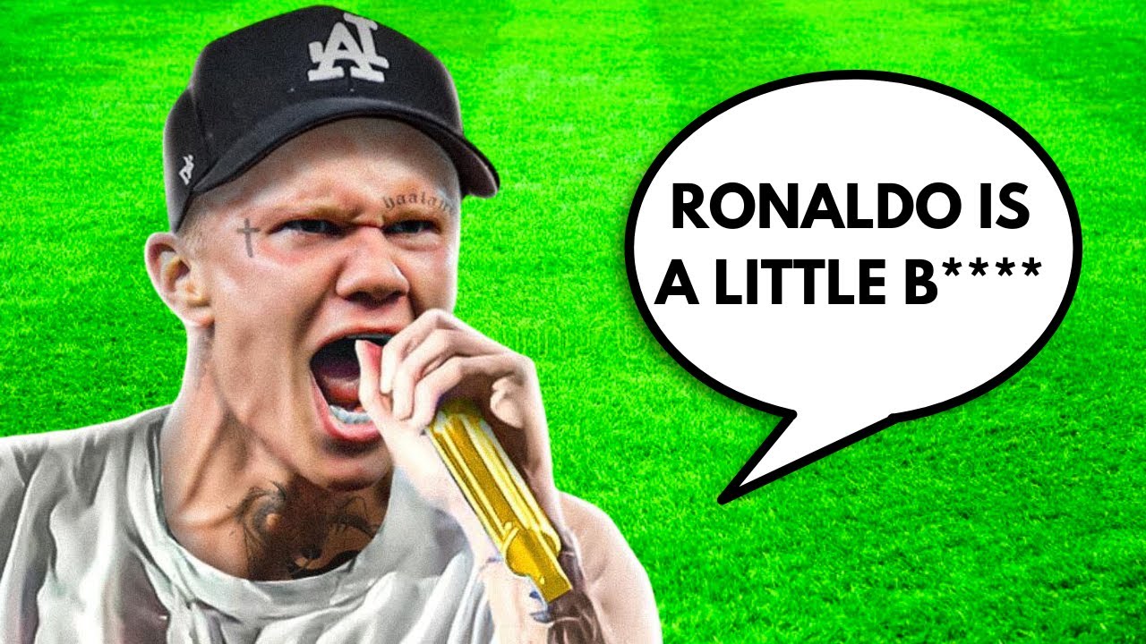 The Untold Story How Haaland ALMOST Became A Rapper - YouTube