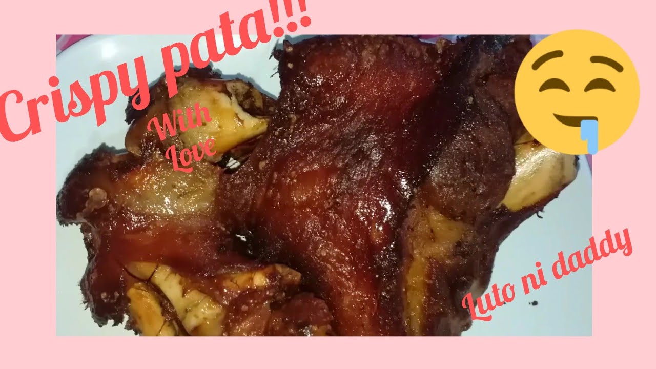 PAANO MAGLUTO NG CRISPY/HOW TO COOK CRISPY PATA/FILIPINO RECIPE/EASY ...