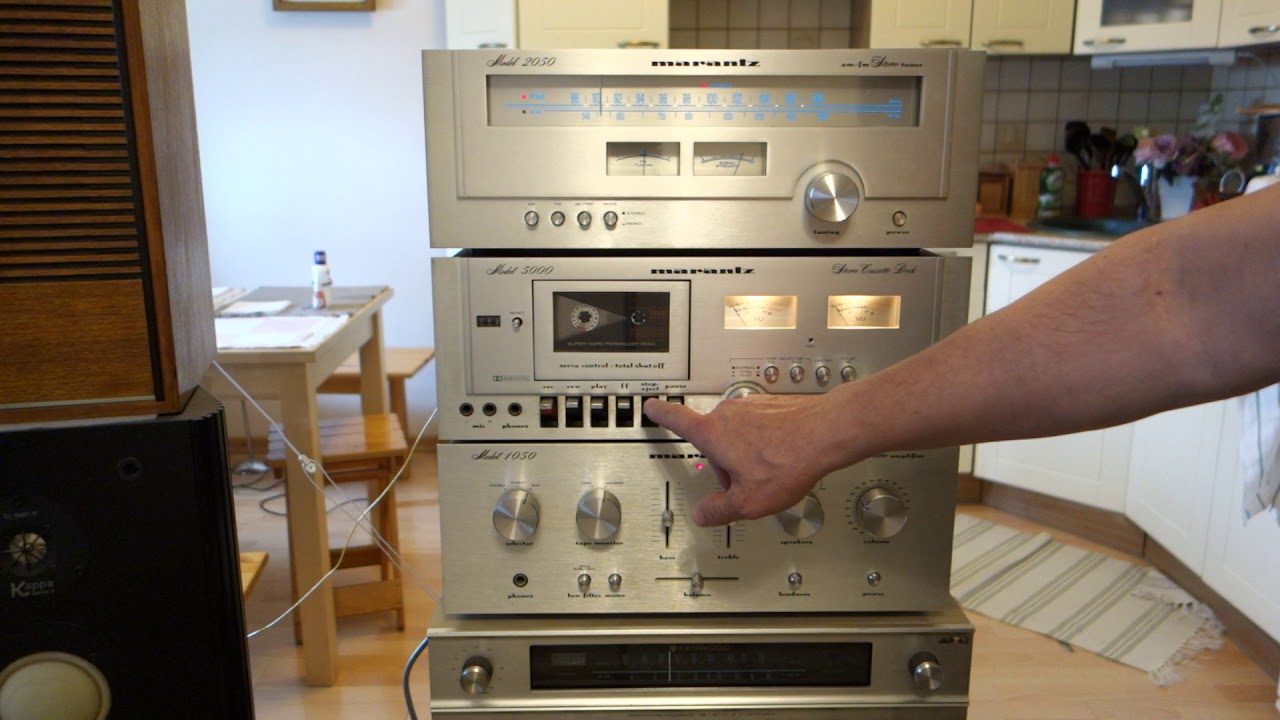 Marantz Model 1050 Model 2050 Model 5000 - YouTube