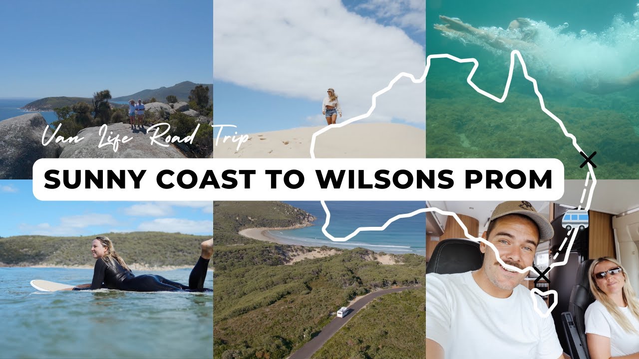 East Coast Aus Road Trip! Sunshine Coast to Wilsons Prom Adventure Vlog ...