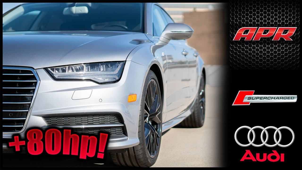 APR Stage 1 Tune on my Audi A7 - YouTube