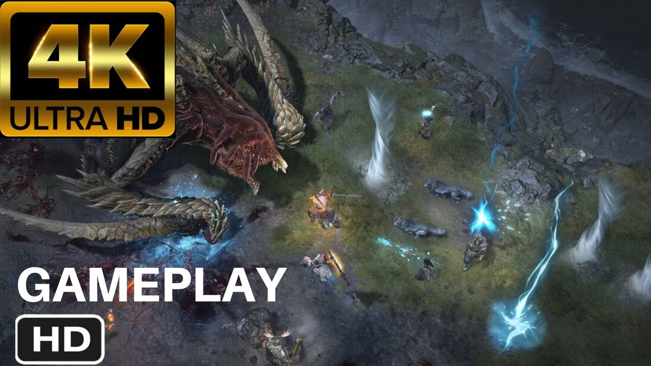 DIABLO 4 - GAMEPLAY REVEALED - [4K] ULTRA HD - 60 FPS - YouTube