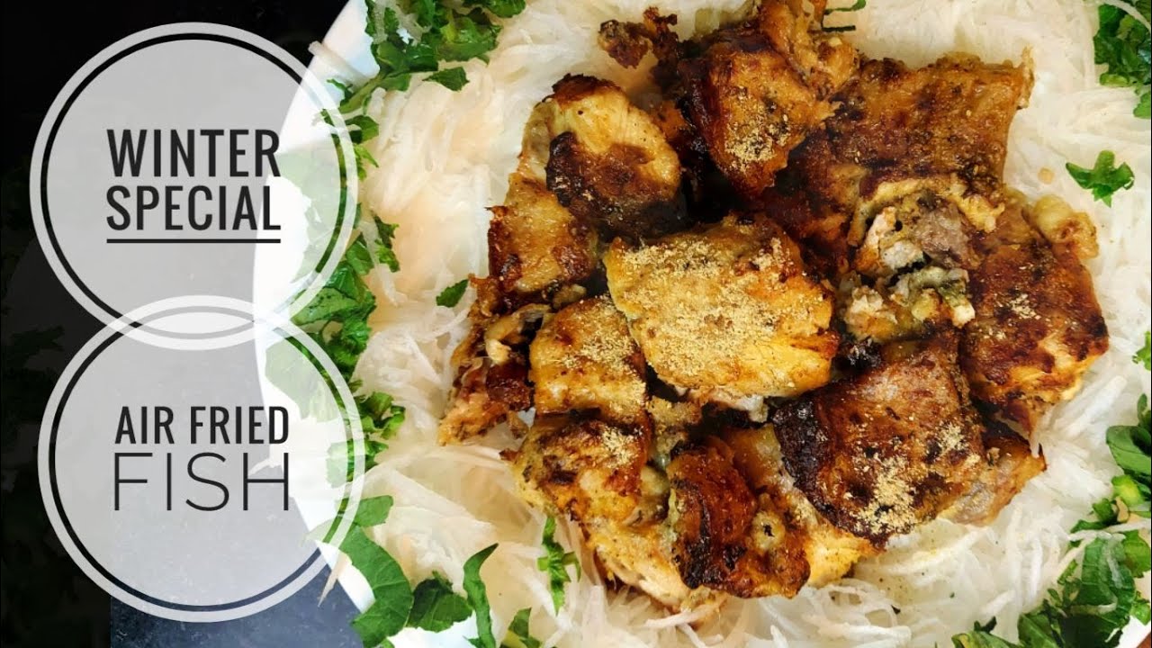 Air Fried Fish with Minimum Use of Oil | Healthy Air Fried Fish | Easy ...