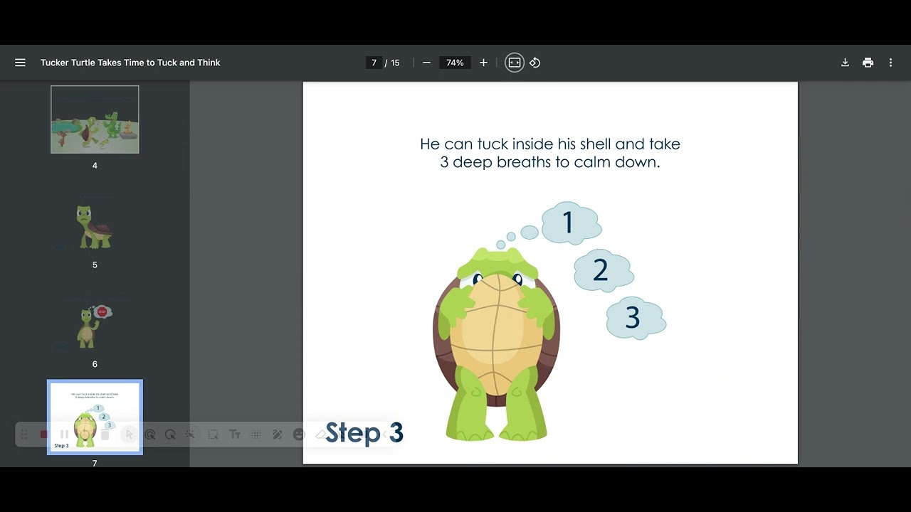 Tucker Turtle Takes Time to Think - YouTube