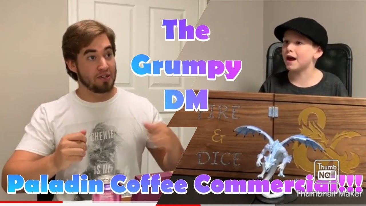 Dungeons and Dragons Paladin Coffee Commercial - YouTube