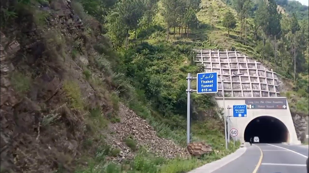 thakot Tunnel video with beautiful scenes watch it amazing view - YouTube