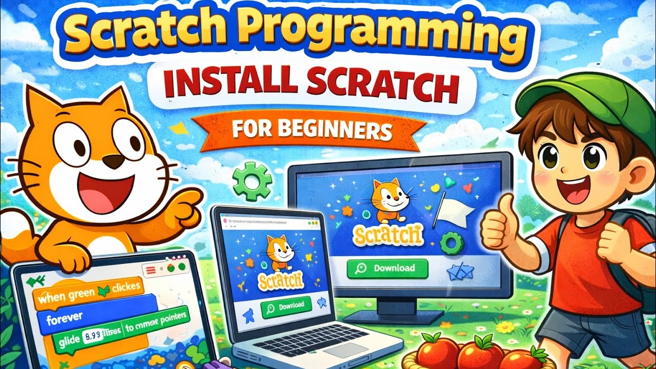 Lập Trình Scratch Cho Người Mới | Cài Đặt Phần Mềm Scratch | Tin Học Cơ ...