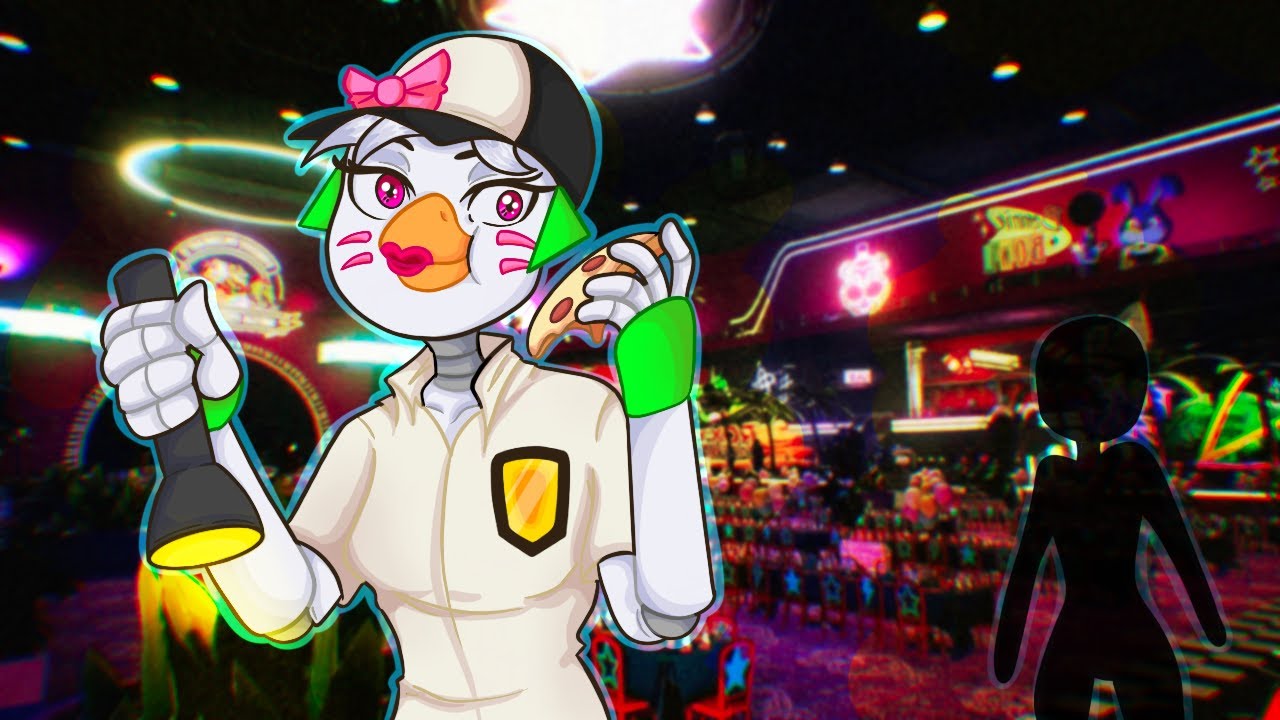 Glamrock Chica THE SECURITY GUARD In VRChat - YouTube