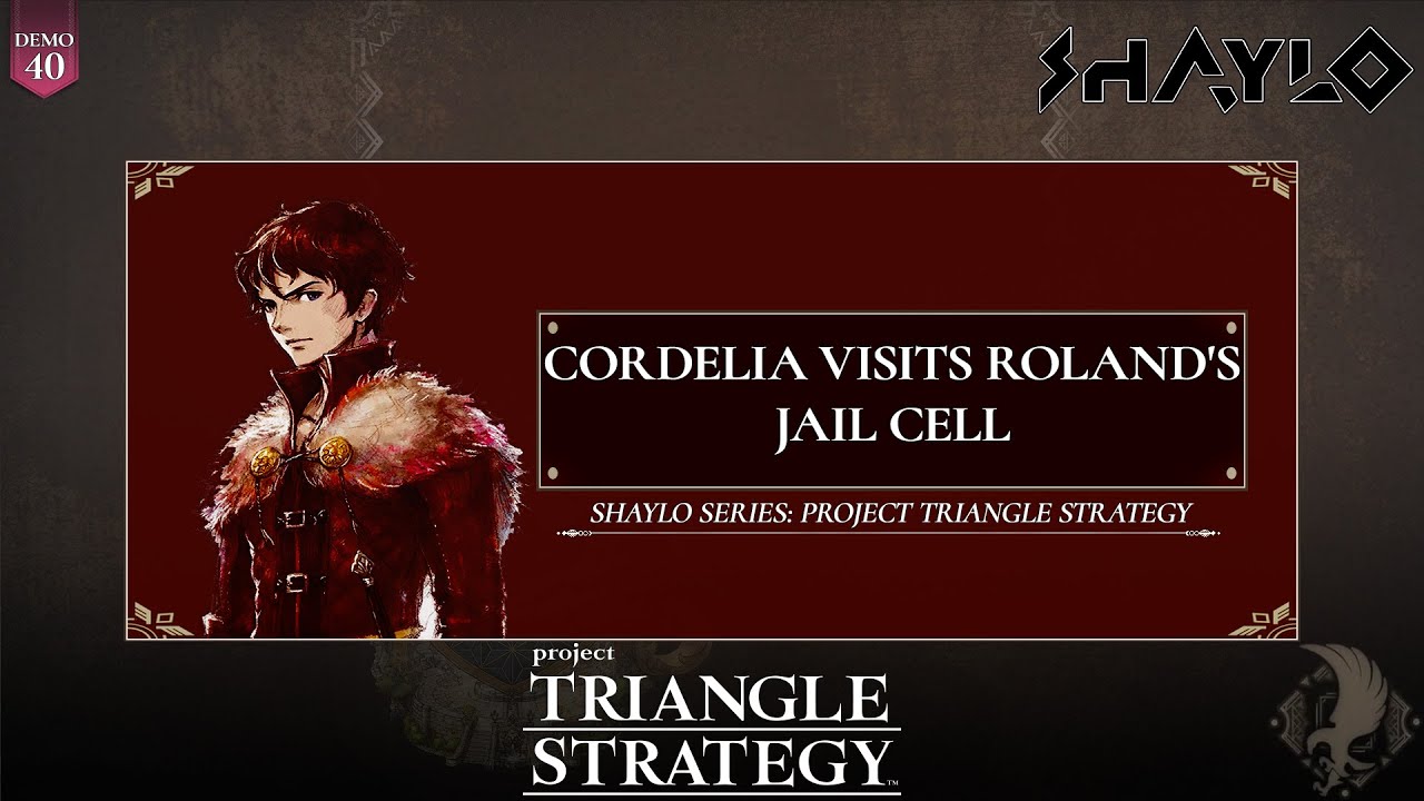 Project TRIANGLE STRATEGY - Cordelia Visits Roland's Jail Cell - No ...