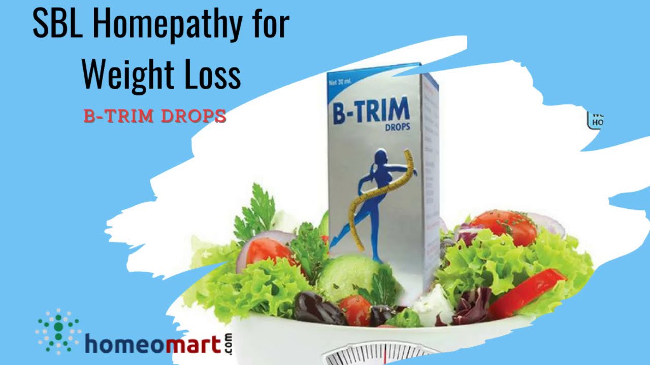 Lose Weight Naturally with SBL B-Trim Drops | Top Homeopathic ...