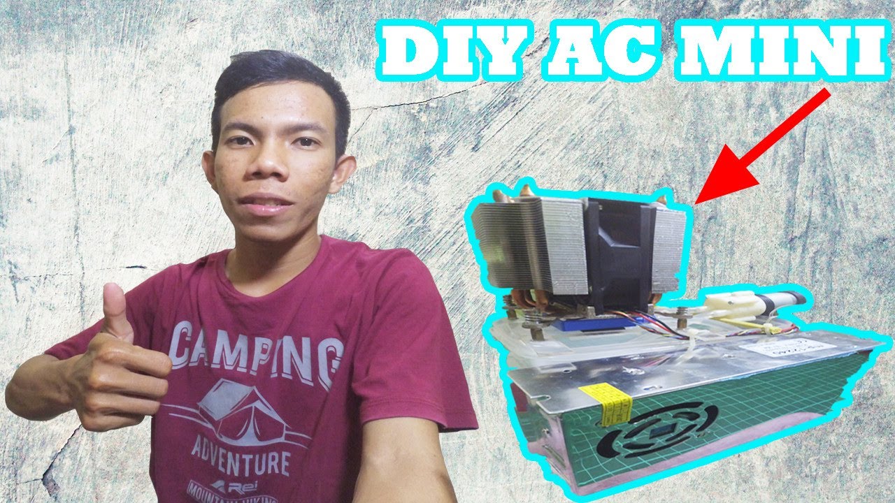 Cukup 1 Peltier membuat AC MINI untuk mendinginkan kamar tidur - YouTube