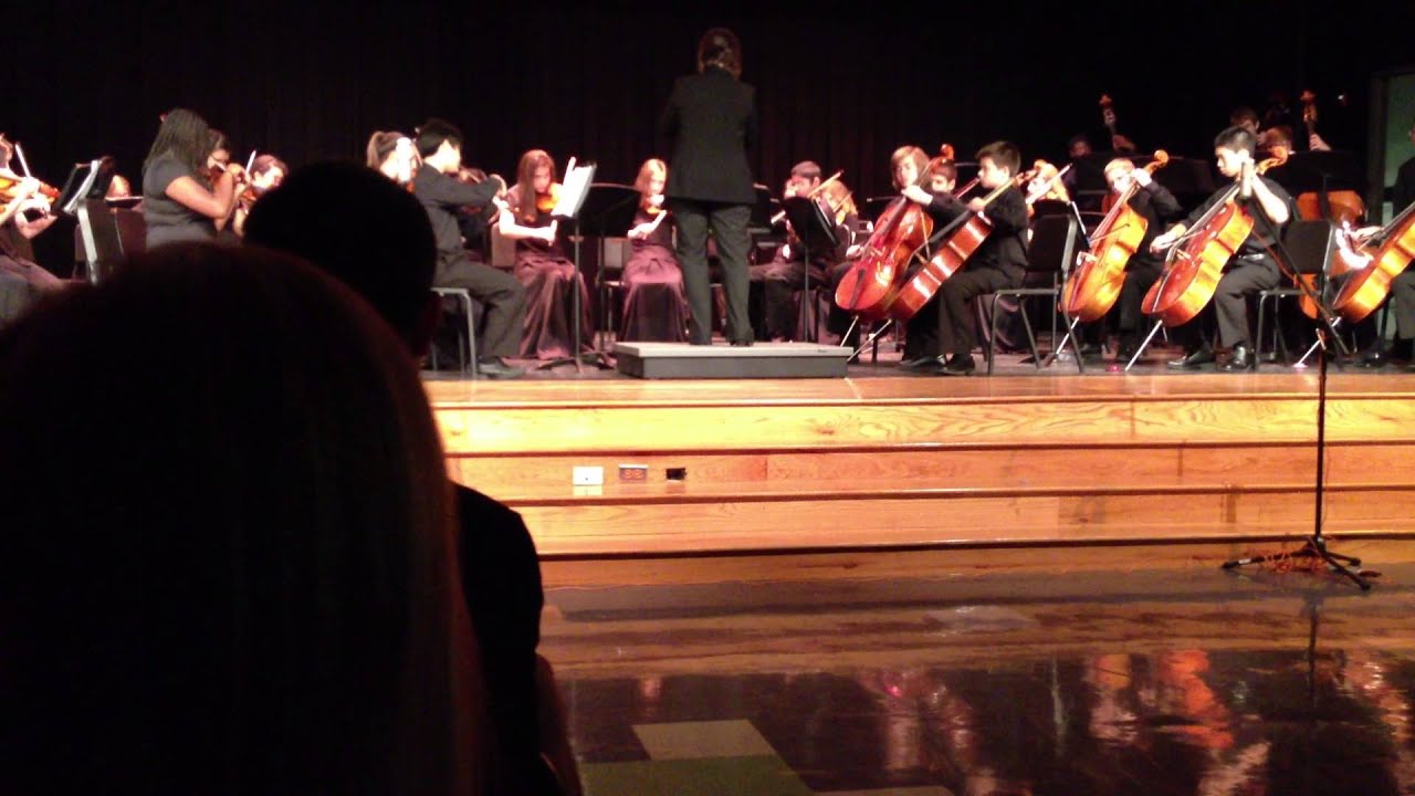 Pre UIL Concert Harpool Middle School CD/Varsity Orchestra - YouTube