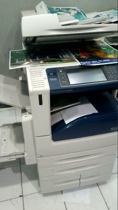 Docucentre V C3375 - YouTube