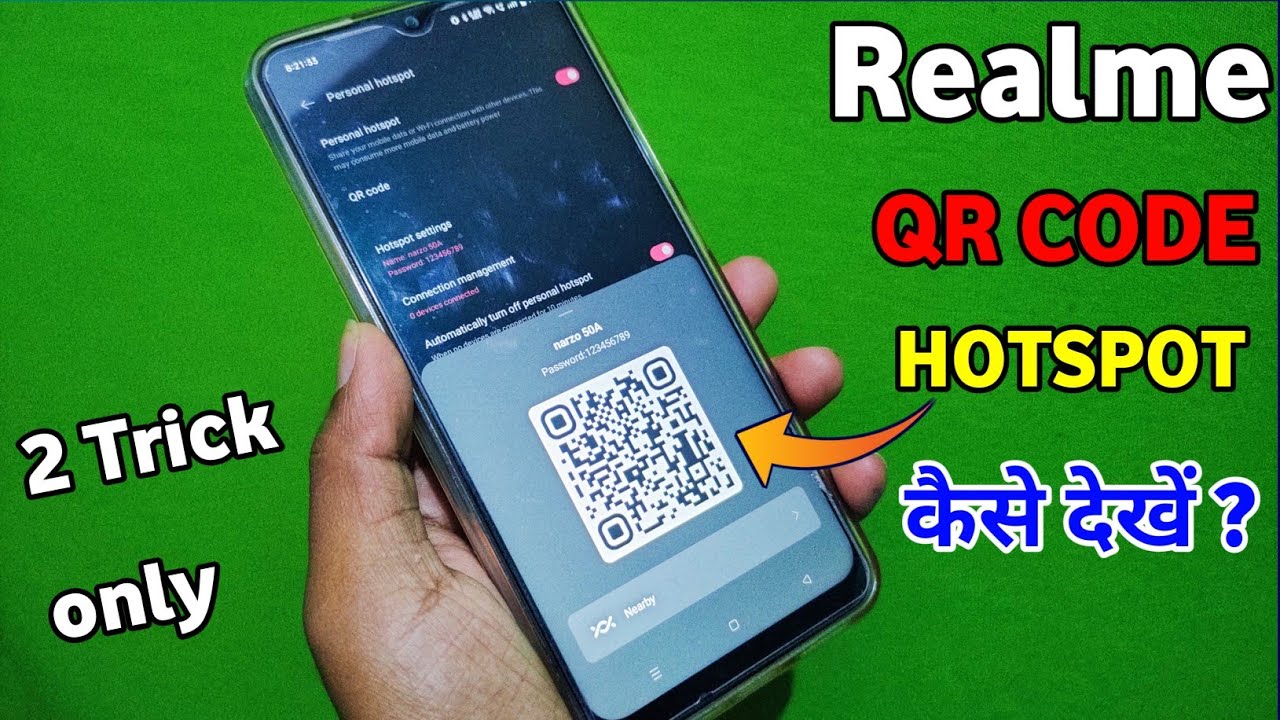 How to Check Hotspot QR Code on Realme | Realme Hotspot QR Code kaise ...