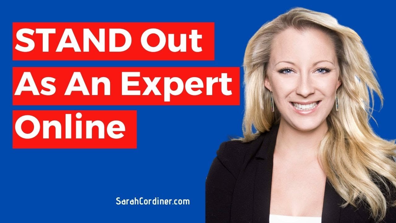 How To STAND Out as an EXPERT Online - YouTube