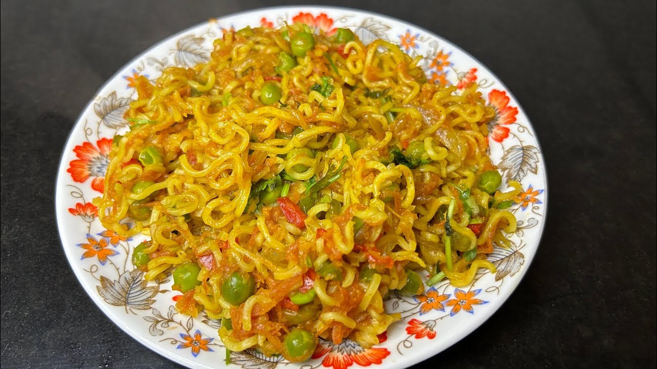 Maggi with vegetables II Kids favourite II पहाड़ों वाली मैगी II Healthy ...