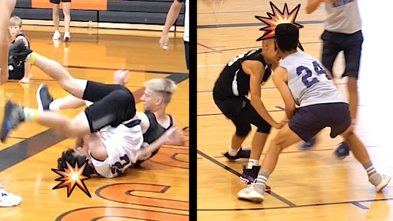 BASKETBALL GAMES GET HEATED!! 🏀 CAMP DAY 3 - YouTube