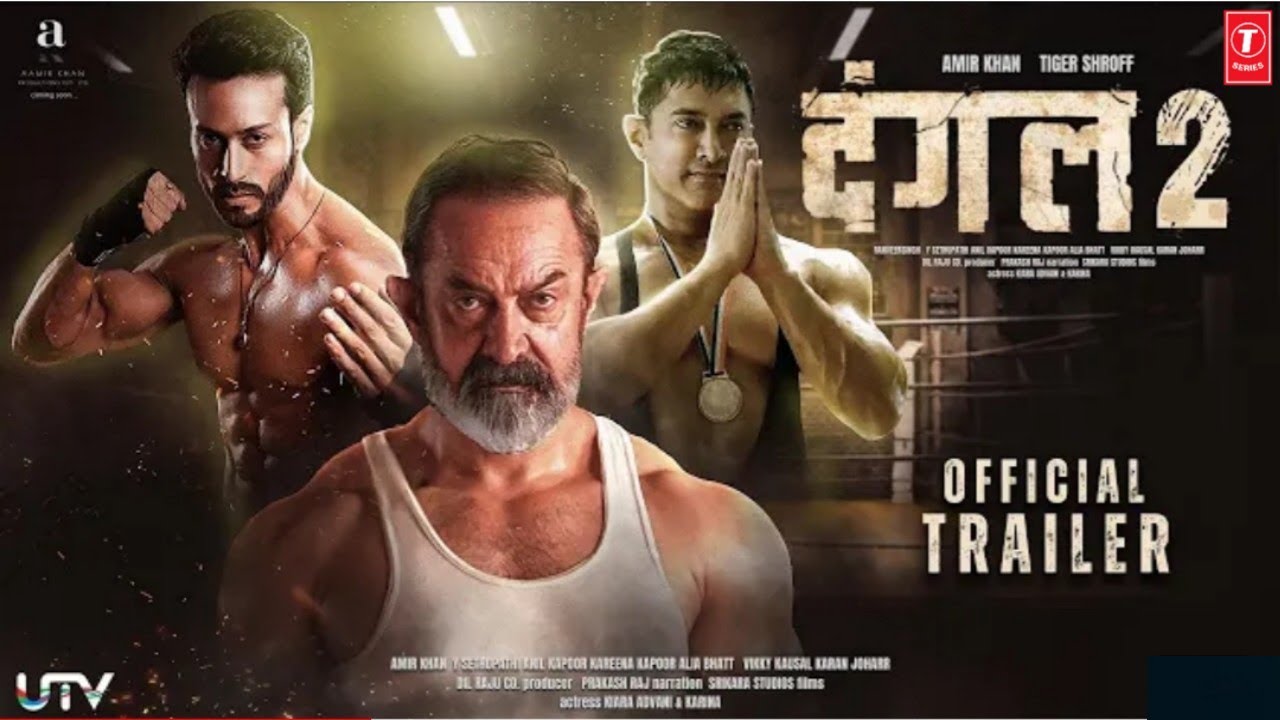 Dangal 2 - Official Trailer | Amir Khan | Tiger Shroff, Sonakshi S, Fil ...