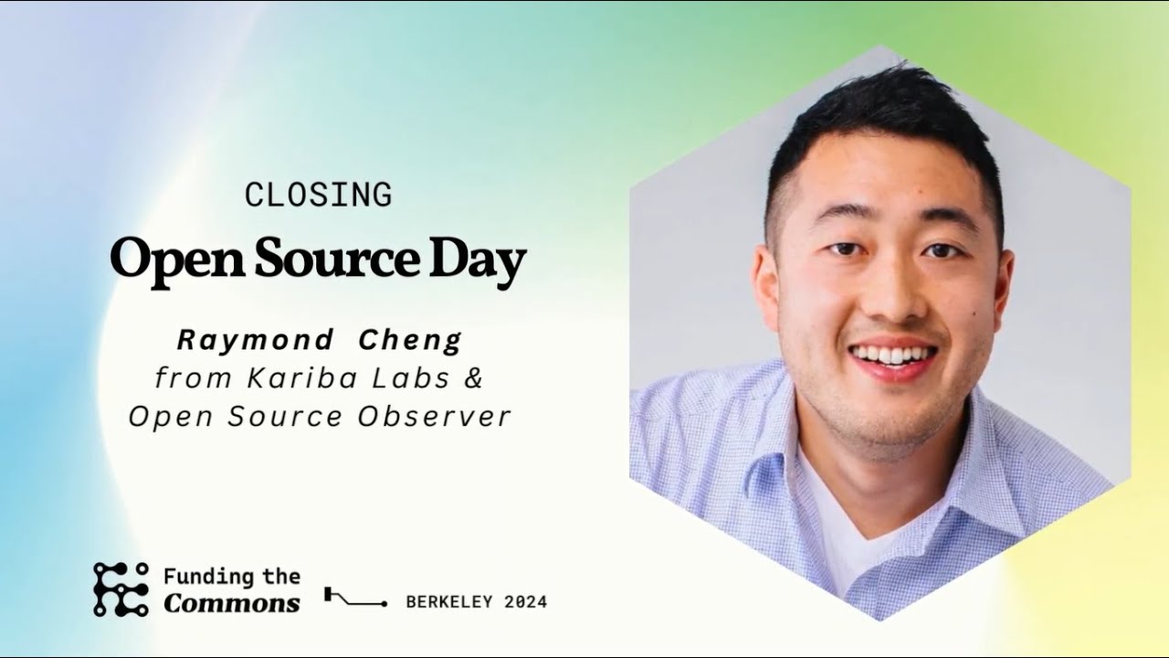 Closing Remarks (Open Source Day) - Berkeley 2024 - YouTube