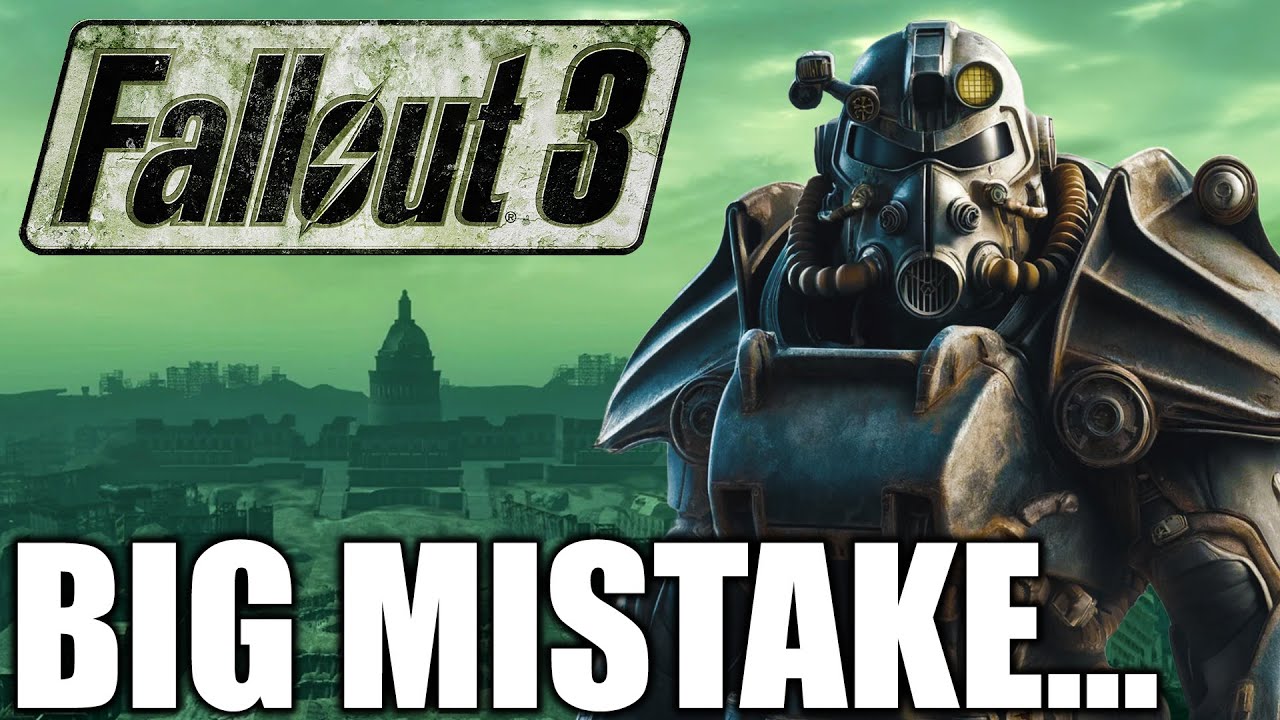 Fallout 3 Remastered Can’t Repeat This Mistake - YouTube