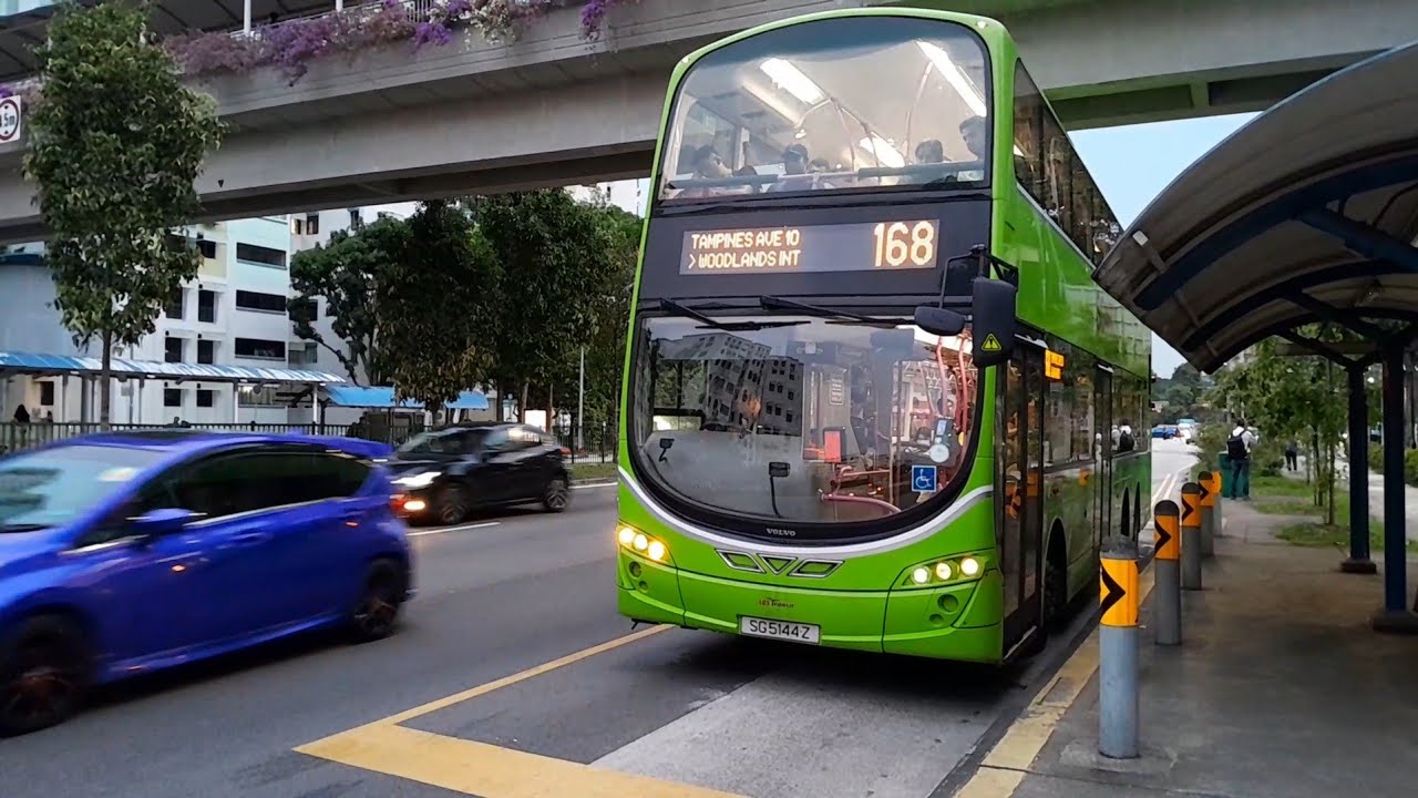 (Mytransport App Shown As Single Deck?) SG5144Z(BNDEP) On Service 168 ...