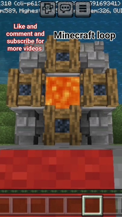 Minecraft loop #minecraft #gaming - YouTube