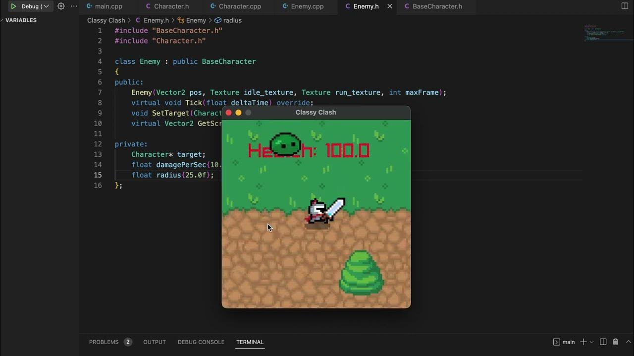 Classy Clash - C++ Minigame - YouTube