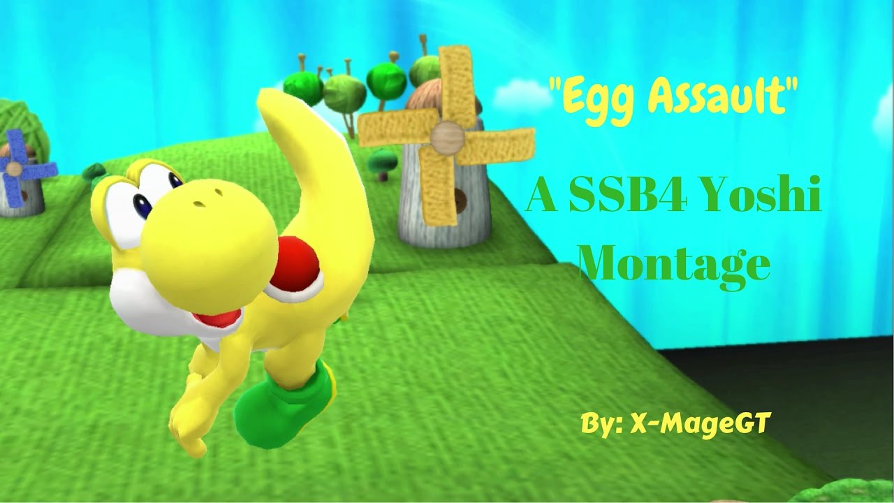 "Egg Assault"- A SSB4 Yoshi Montage - YouTube