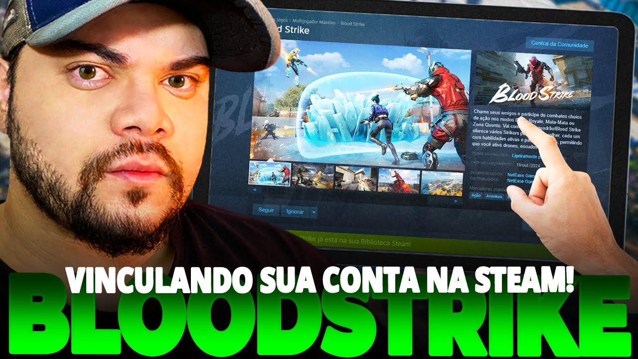 Como JOGAR BLOOD STRIKE na STEAM! PASSO A PASSO - YouTube
