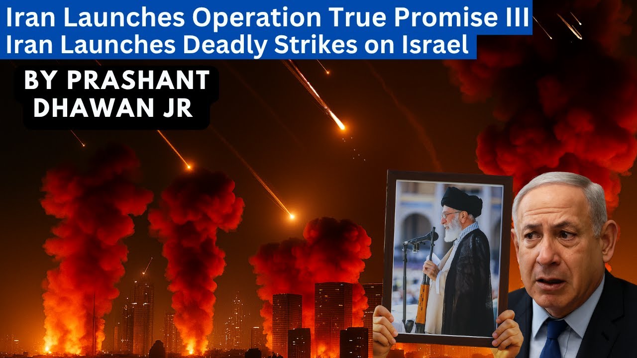 Operation True Promise 3: "IRAN SMASHES ISRAEL WITH MISSILES!!" Iron ...