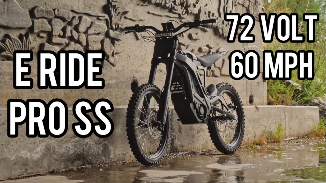 I Bought a 2024 E Ride Pro SS! (72 Volt, 60 MPH) - YouTube