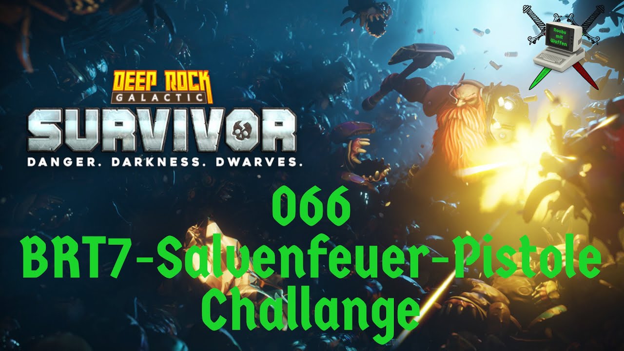 066 - Deep Rock Galactic: Survivor // BRT7-Salvenfeuer-Pistole Challange - YouTube