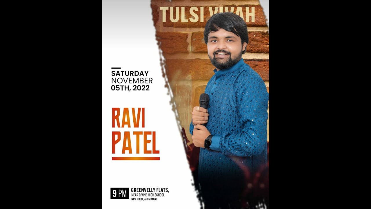 || GREENVELLY FLATS || TULSI VIVAH || 5-11-2022 || SINGER - RAVI PATEL ...