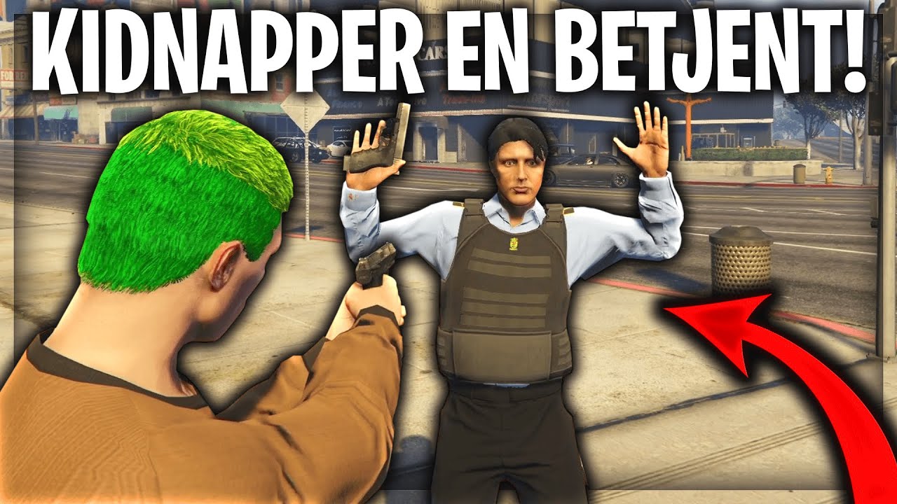 KIDNAPPER EN BETJENT! - DANSK GTA 5 RP FIVEM - YouTube