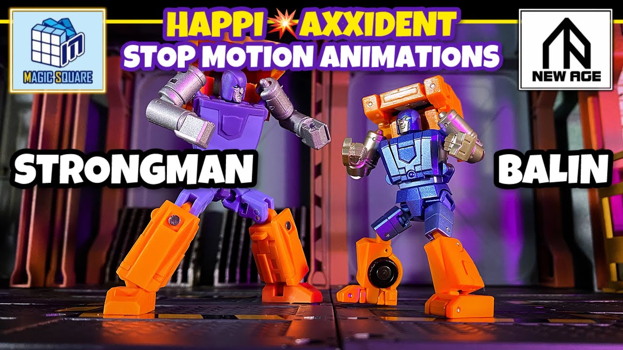 Transformers Legends HUFFER Stop Motion Animation - Magic Square and ...